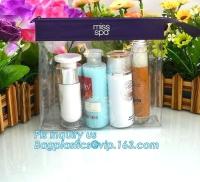 China slider pvc promotional packaging bag, zipper bag for cosmetics, office slider transpraent plastic storage bag, slider zi for sale