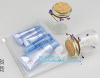 China Matte Clear Soft Plastic Clothes Storage Bag Zip lock Slider Seal Reclosable Frost Zipper Packing Pouch For Cosmetic Pac for sale