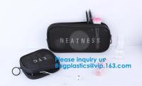 China Amazon Wholesale Hanging Toiletry Make Up Transparent Bag Organizer Elastic Mesh Pouch Ladies Cosmetic Case Travel Makeu for sale