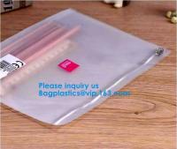 China A4 Clear Pvc Zipper File Bag A5 Clear Pvc Document Bag With Red Zipper B5 Pvc Envelope Bag With Card Pouch for sale