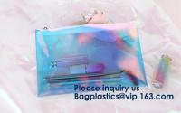 China Eva Clear Vinyl Makeup Cosmetic Bag , Cosmetic Travel Bag Promotional Printing,Embroidery,Metal Plate Thermal Transfer for sale