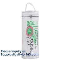 China Vinyl Zipper Tube, Makeup Tube Bag, Cosmetic Tube Transparent Plastic Cosmetic Organizer Bag Pouch PVC Travel Toiletry for sale