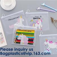 China Transparent Clear Slider Zipper Bag Zip lockk Bag For Stationery,Matte Slider Zipper Top Soft Touch PE Polybags Bag for sale