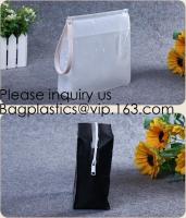 China Vinyl Document Newspaper File Pen Zipper Bags,Coin Bag Pvc Slider Zipper Waterproof Pouch Bag, Ecofriendly Non-toxic for sale