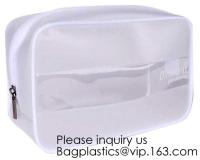 China Wholesale price environmental PVC pouch Dotted Transparent Cosmetic Storage Travel Toiletry Organizer Bags for sale
