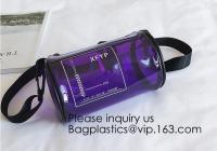 China Tube Bags, Promotional Beautiful Travel Small Cosmetic Pouch Women Clutch Bag PVC Shiny Cosmetic Beauty Makeup Bag for sale