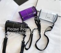 China Tube Bags, Promotional Beautiful Travel Small Cosmetic Pouch Women Clutch Bag PVC Shiny Cosmetic Beauty Makeup Bag for sale