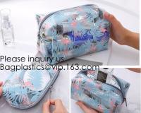 China Custom Printing Recycled Soft Pvc Zipper Cosmetic Pouch,Transparent Customer Design PVC Cosmetic Pouch, bagease, bagplas for sale