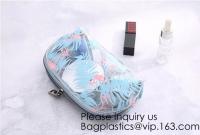China Custom Printing Recycled Soft Pvc Zipper Cosmetic Pouch,Transparent Customer Design PVC Cosmetic Pouch, bagease, bagplas for sale
