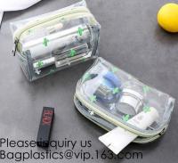 China Custom Printing Recycled Soft Pvc Zipper Cosmetic Pouch,Transparent Customer Design PVC Cosmetic Pouch, bagease, bagplas for sale