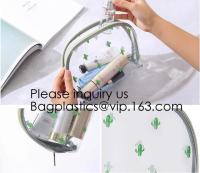 China Custom Printing Recycled Soft Pvc Zipper Cosmetic Pouch,Transparent Customer Design PVC Cosmetic Pouch, bagease, bagplas for sale