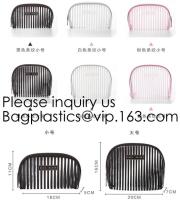 China Cosmetic Bag Women Makeup Organizers Clear PVC Cosmetic Cases Toiletry Bag Purse Transparent Pouch,Tote Travel Toiletry for sale