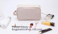 China New Fashion Travel Makeup Brush Mesh Cosmetic Bag,Portable Canvas Travel Organizer Cosmetic Bag Toiletry Makeup Wash Bag for sale