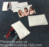 China Canvas Pencil Bag Factory Student Creative Canvas Stationery Bag Korean Version Girls'Large Capacity Multilayer Pencil B for sale