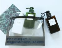 China China Manufacturer Wholesale Transparent Beautiful Clear Eva Cosmetic Bag,Travel Bag With Double Zip Design, Bagease for sale