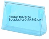 China Wholesale Promotional set of 2 travel Kit Pink EVA cosmetic Bag,EVA clear custom waterproof cosmetic bag fashion travel for sale