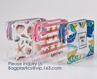 China Toiletry Bag Cosmetic Bag Promotion Gift Bag for Travel,Eco-friendly Soft Plastic Frosted Cosmetic EVA Zipper Bags for sale