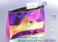 China EVA High Quality Holographic neon New Design Custom PVC Jelly Bag Cosmetic Custom Make up Bag for Women BAGEASE PACKAGE for sale