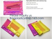China Biodegradable Clear EVA Plastic Zipper Bag/ Cosmetic Packaging Bag,Travelling eco eva Beauty Cosmetic Bag, BAGEASE PACK for sale