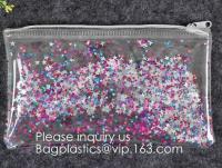 China Daily Used Products Packaging Eva Zipper School Bag,Eco-Friendly Soft Plastic Frosted Cosmetic EVA Zipper Bags, Bagease for sale