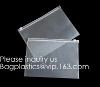China EVA Cosmetic Bag With Silicone Bracelet,PVC/EVA Zipper Bag For Cosmetic Promotion,EVA Small Triangle Cosmetic Slider Zip for sale