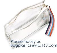 China Plastic Bag Frosted Zip lockk Underwear Packaging PVC EVA Zip lockk Plastic Bags,Cosmetics Zip lockk Hologram Pvc Bag, bagease for sale