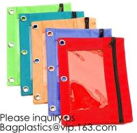 China China School Stationery Pen Bag Pencil Packing Bag With Zipper Closure,Printable sublimation blank Kids Pen Bag ,Linen S for sale