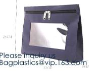 China Waterproof Oxford Medicine Safety Bag with Lock and Keys Locking Bank Deposit Bag,Money Bank Bag Zipper Leather Cash Dep for sale