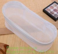 China Portable Waterproof Travel Makeup Organizer Bags,Mesh Transparent Design Toiletry Bag for Women Toiletry Bag Makeup Bag for sale