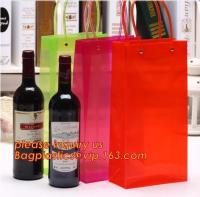 China wine bottle holder, wine bottle carrier, Wine Chill Bag, pvc cool bag, waterproof pvc cooler bag, chill bag, wine bottle for sale