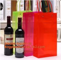 China wine bottle holder, wine bottle carrier, Wine Chill Bag, pvc cool bag, waterproof pvc cooler bag, chill bag, wine bottle for sale
