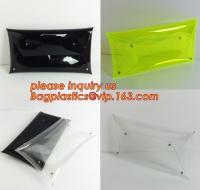 China PVC bag/Transparent pvc clutch bag /PVC handle bag for promotion, Neon PVC Plastic Clutch Bag, handle, clutch bags, purs for sale