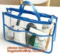 China Fashion transparent pvc ladies shoulder bag crossbody sling bag, Clutch Tote Bag, Clutch Tote Bag, cosmetic bags, zipper for sale