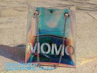China Crossbody Shoulder Messenger Bags Clear PVC Crossbody Bag Waterproof, Shoulder Strap PVC Clear Tote Bag, pack, pac, bags for sale