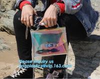 China Translucent color fashion PVC handbag, ladies shoulder bag pu/pvc Women Handbags, Womens Clear Tote Bags for Shoulder Cl for sale