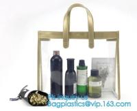 China DIY Transparent Clutch Tote Bag, Fashion Women PVC Transparent Tote Bag Clear Shoulder Bag, Female Casual Toiletry Shoul for sale
