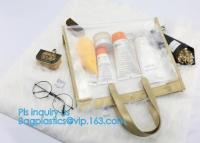 China DIY Transparent Clutch Tote Bag, Fashion Women PVC Transparent Tote Bag Clear Shoulder Bag, Female Casual Toiletry Shoul for sale