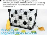 China waterproof shoulder beach bag, shoulder tote clear pvc beach bags with silk ribbon, Shoulder Messenger Bags, tote carry for sale
