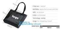 China Mesh Beach Bag Shopping Bag Shoulder bag handbags, Mesh Beach Women Handbags, Mesh Tote Beach Bag Handbag With Large Poc for sale