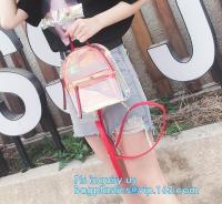 China Promotion school waterproof pvc clear backpack for kids, transparent clear pvc backpack, Shoulder Straps Backpack PVC To for sale
