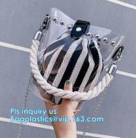 China Fashion Ladies PVC Handbag PVC Tote Bag Waterproof Handbag, Vivid printing promotional pvc handbag, pvc branded handbag for sale