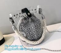 China Fashion Ladies PVC Handbag PVC Tote Bag Waterproof Handbag, Vivid printing promotional pvc handbag, pvc branded handbag for sale
