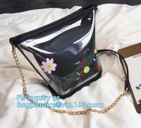 China shopping bag plastic bag sizes standard promotional shoulder bag waterproof, Tote Bag Fashion Pvc beach bag, tote, handy for sale