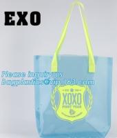 China PVC Cosmetic Gift Bags Diy Christmas Packing Bags, bags with handle for retail display, Organizer Storage Bag Large PVC for sale