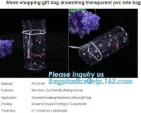 China promotion organza printed mini Handbag 100% biodegradable PVC Plastic Candy packaging gift Bag, promotional or advertisi for sale