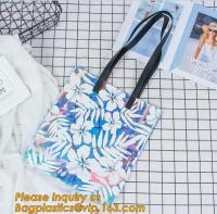 China pvc bag with handle folding tote bag pvc swimsuit bag,Clear Vinyl Bags With Handles Clear Makeup Set PVC Zipper Bag for sale