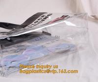 China Promotional Plastic eco-friendly transparent clear handle PVC bag for toy,Newest sale plastic handle waterproof PVC wine for sale