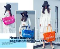 China Designer Bag,Lady Fancy Bag,Wholesale PVC Beach Bag,Women Summer Beach Bag Vinyl PVC Tote Handbags Shoulder bags for sale