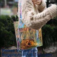 China Fashion Hologram Laser Handbag Purse Shoulder Summer Beach Bag for Women,women hologram handbag jelly pvc clear shoulder for sale