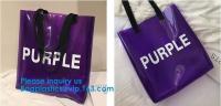 China Waterproof PVC Transparent Tote Hologram Laser Bag,Hologram Laser PVC Shoulder Women tote Bag Shopping Bag For Women for sale